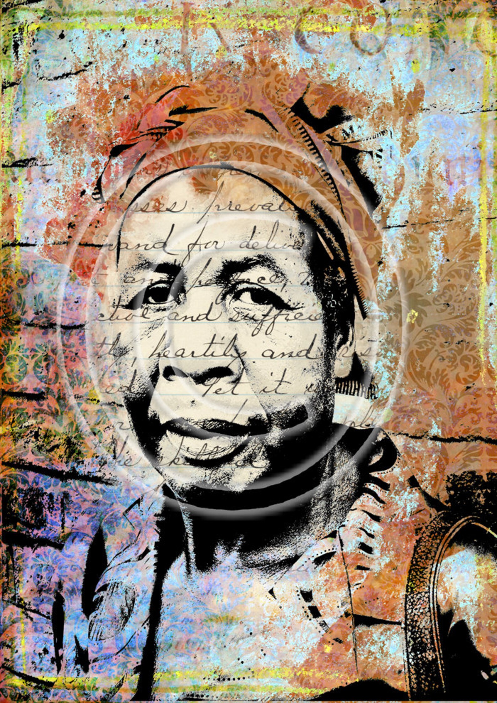 Fear..... A4 Digital Collage Sheet. Instant Digital Download. - Etsy