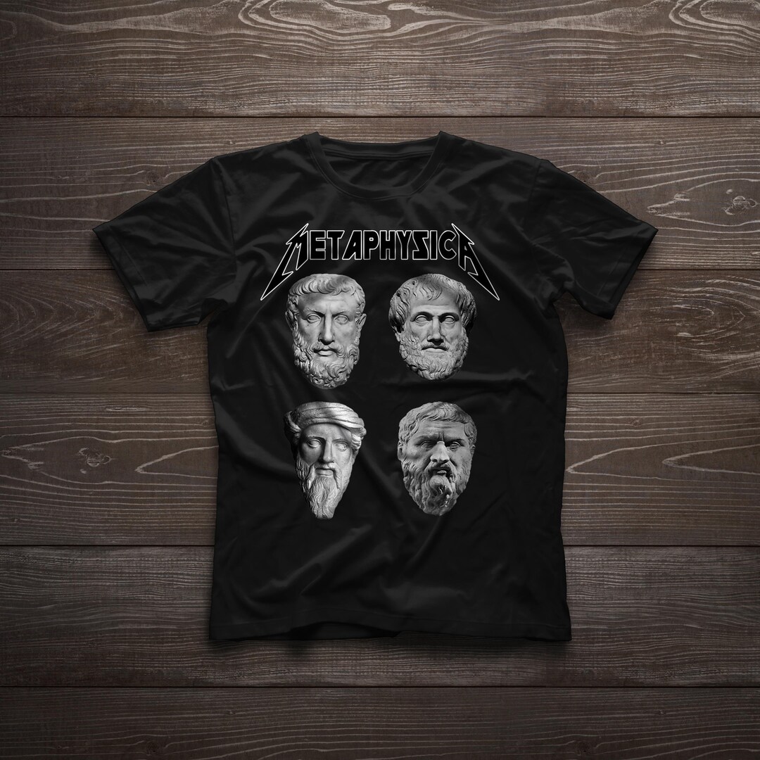 Metaphysica Socrates Plato Aristotle Philosophers Thinker Band Inspired ...