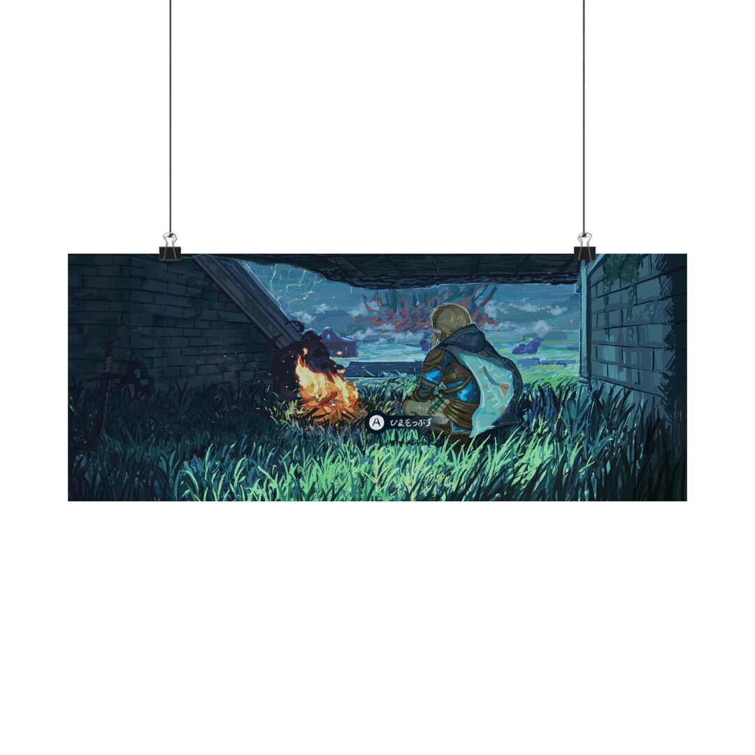 Botw Matte Poster - Etsy