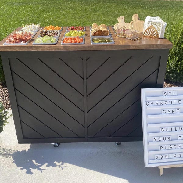 Mobile Bar Cart - Etsy