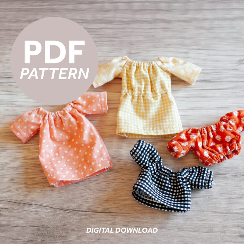 1/4 Doll Dress Patterns - Etsy
