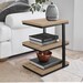Modern 3 Tier End Table With Storage Stylish Home Decor Piece - Etsy