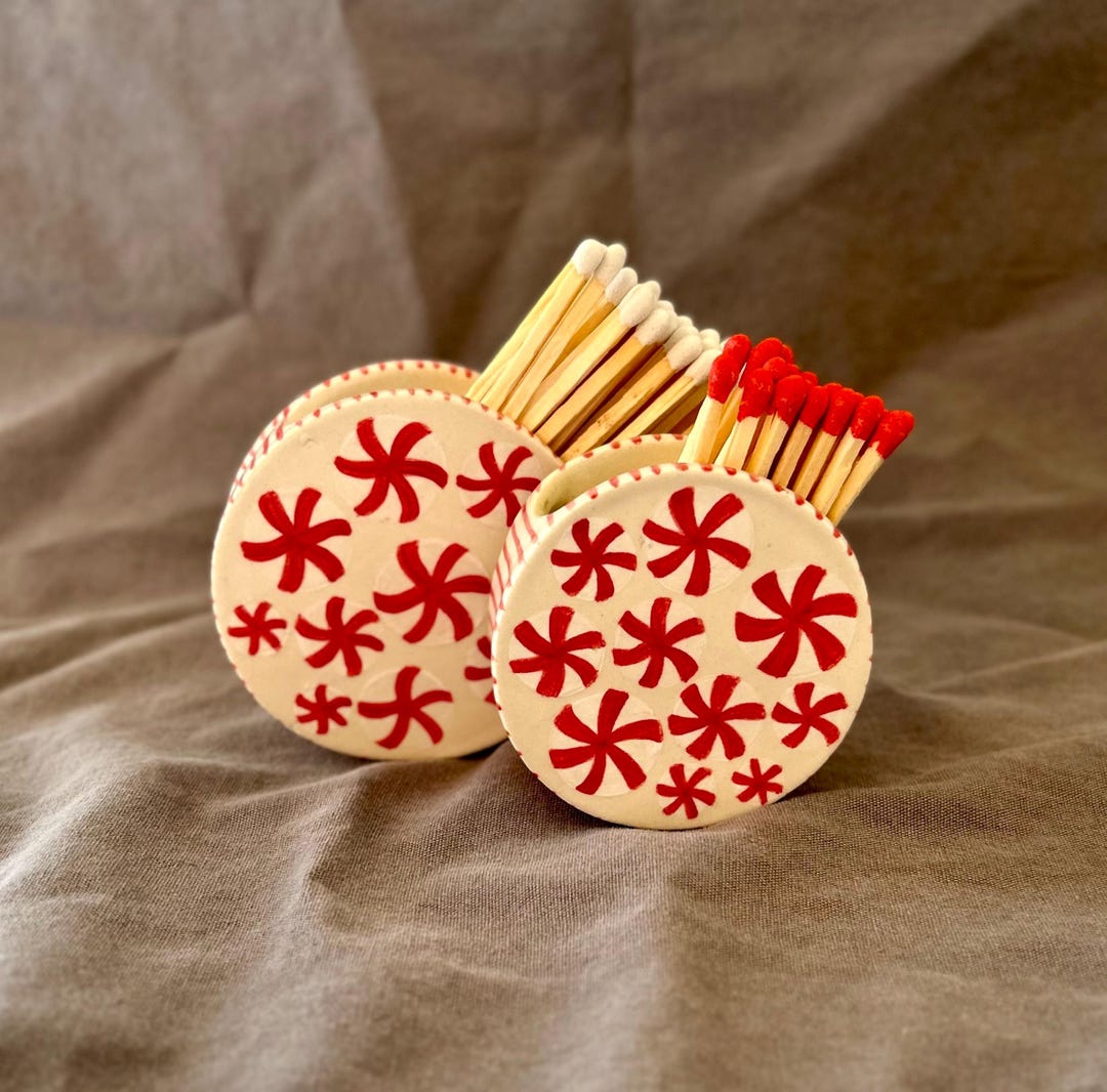 Peppermint Candy Match Striker - Etsy