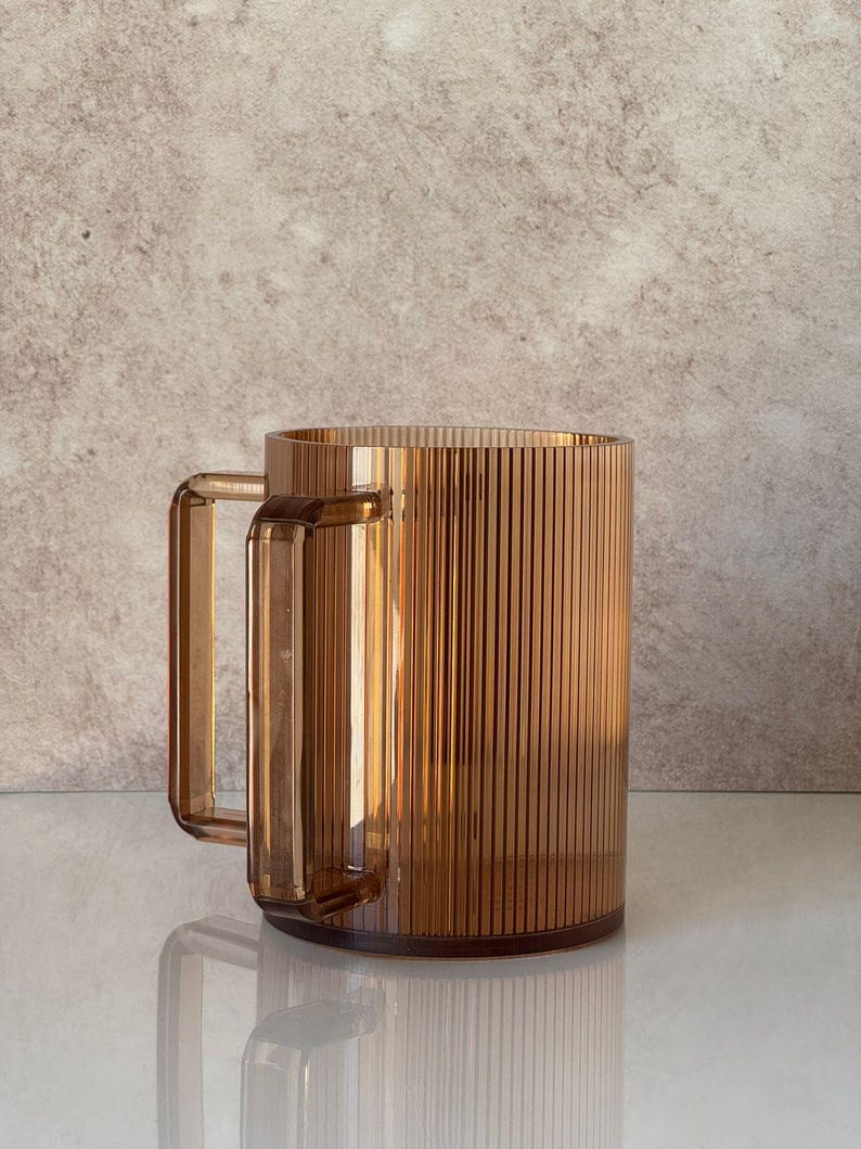 Wash Cup | Netilat Yadayim | Judaica Hand Washing Cup | Acrylic Ribbed ...