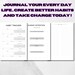 Printable Self-care Journaling Planner, Wellness Workbook (PDF) - Etsy