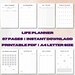 Printable Life Planner, Habit Tracker, Digital To-do-list, Budget ...