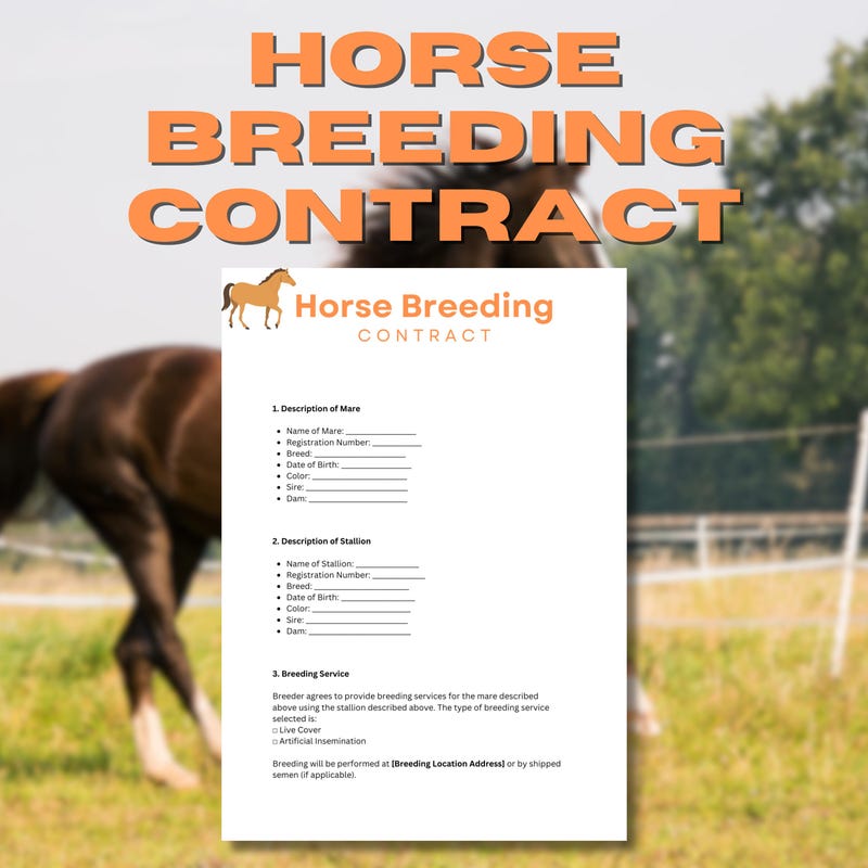 Breeding the Horse - Etsy