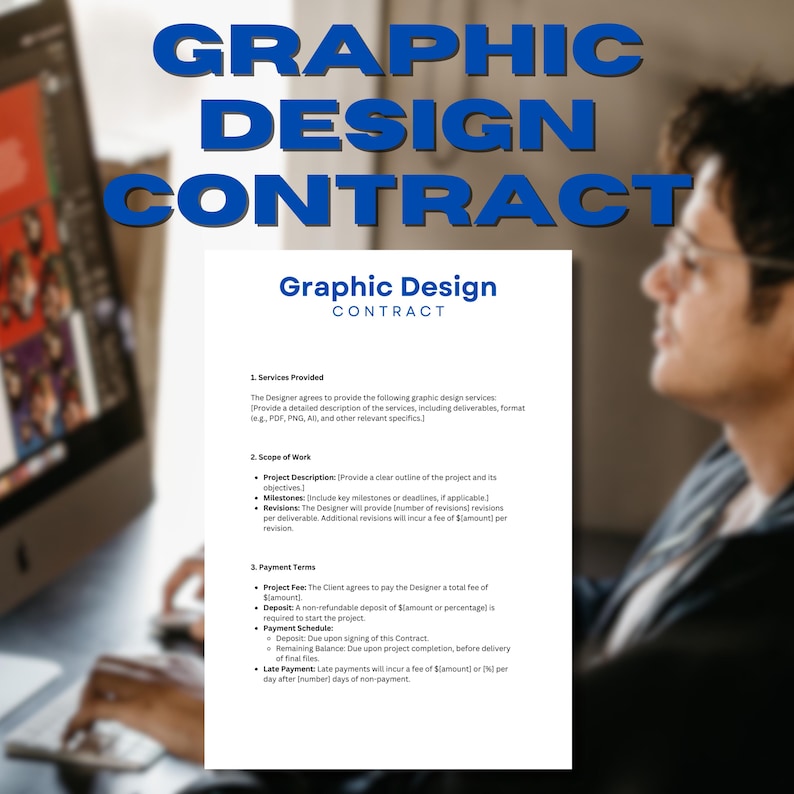 Freelance Graphic Designer Client Agreement, Professional Graphic ...