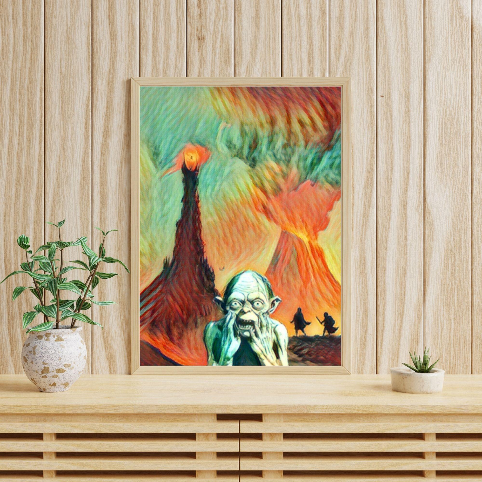 The Scream of Gollum, Digital Download, Lotr, Middle Earth, Sauron's ...