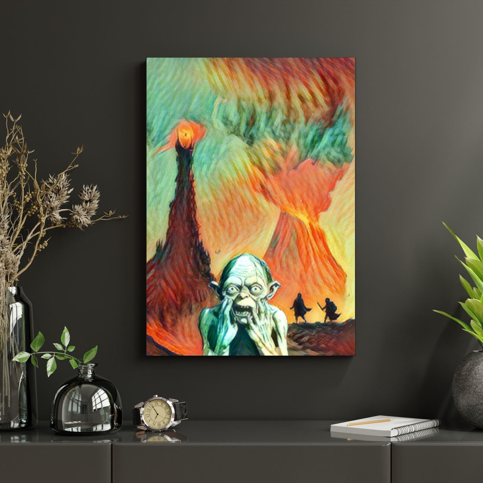 The Scream of Gollum, Digital Download, Lotr, Middle Earth, Sauron's ...