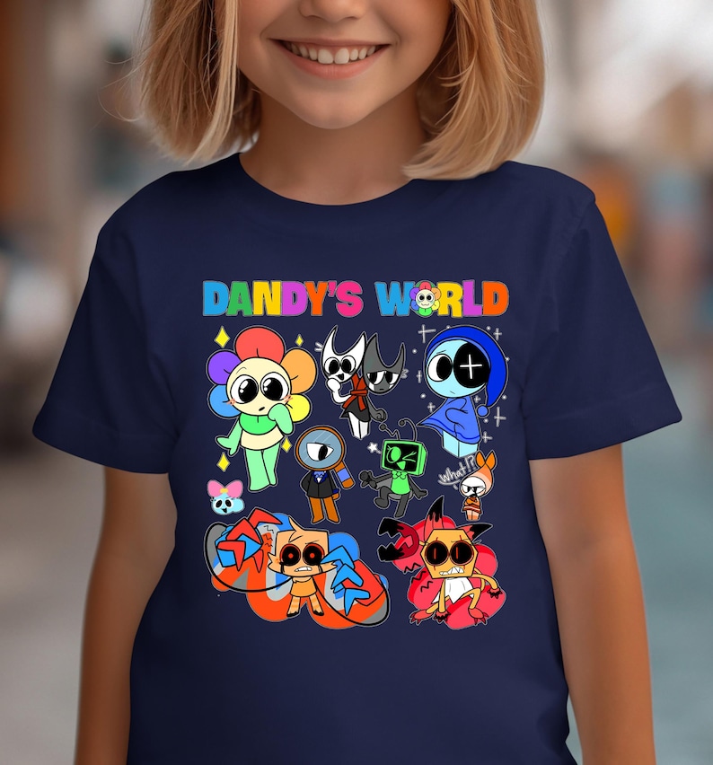 Dandy's World Sprunki Game Shirt, Sprunki Tee, Roblox Game Tee, Dandy's ...