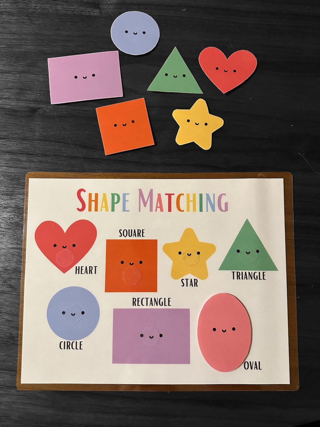 Printable Preschool Shapes Matching Worksheet PDF, Preschool Curriculum ...