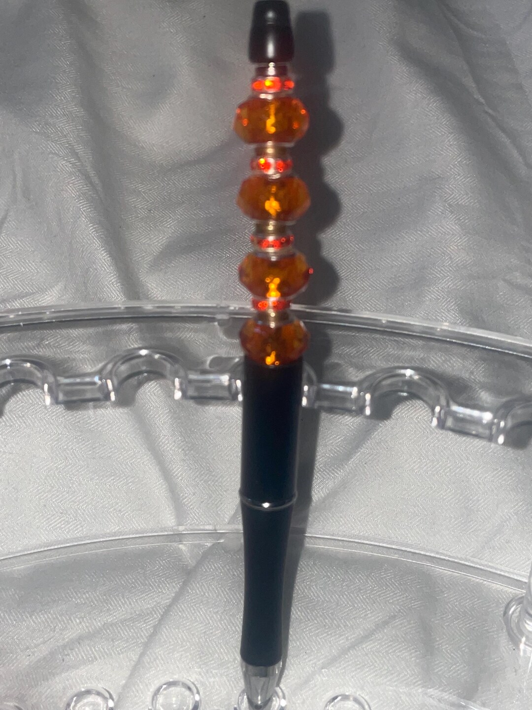 Beautiful Simple Beaded Pen and Pencil Set - Etsy