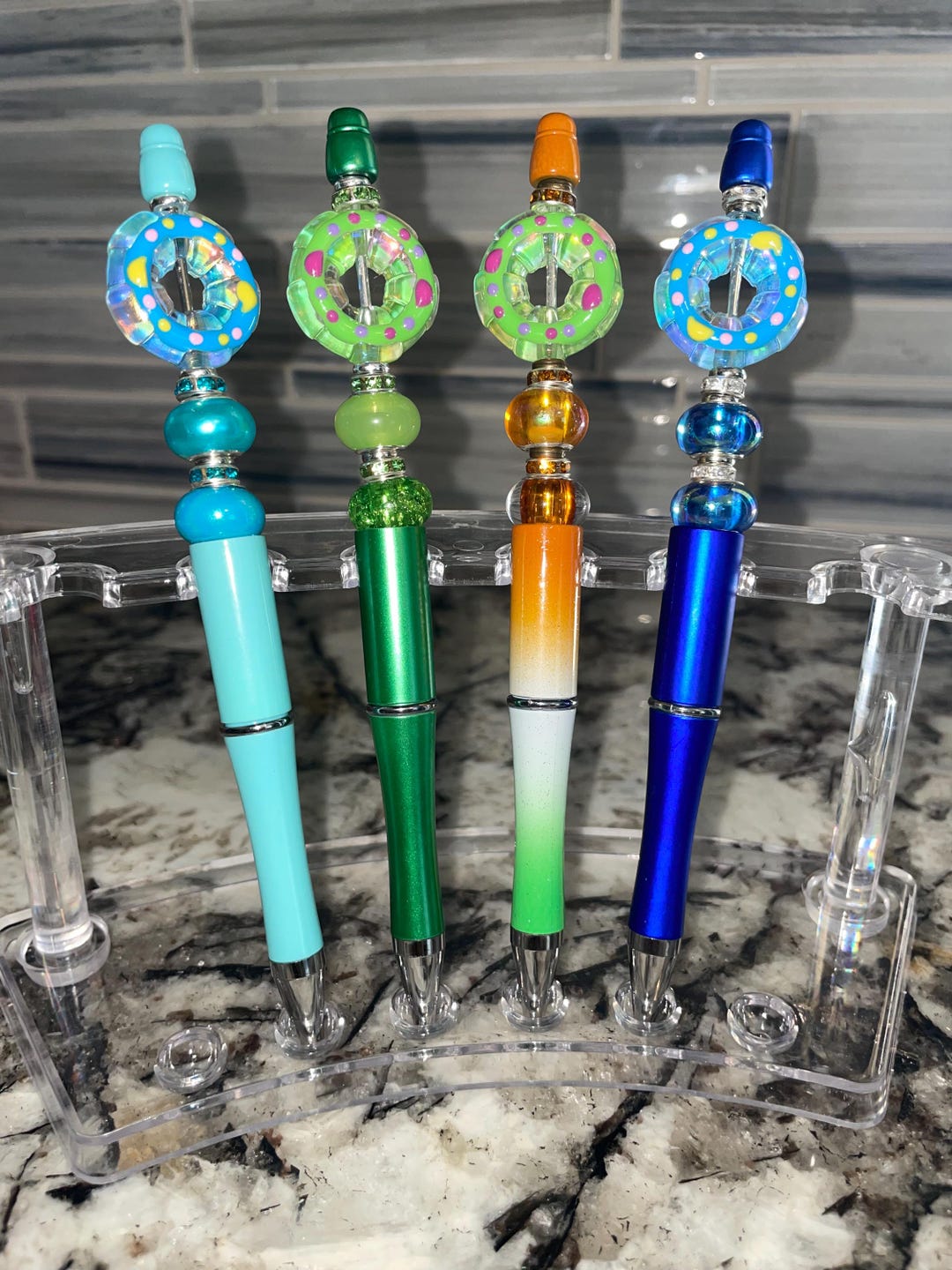 Beaded Pen and Pencil Set No7 Led - Etsy