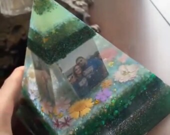Resin Epoxy Pyramid - Etsy