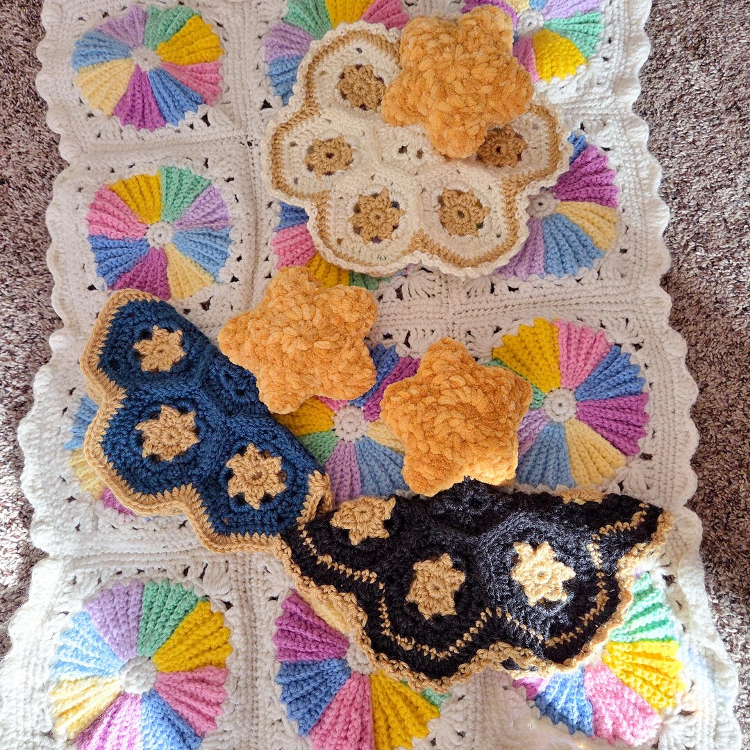 Star Lovey | Crochet Shooting Star | Baby Security Blanket | Galaxy ...