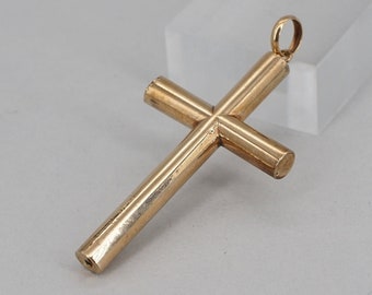 Hollow Gold Cross - Etsy