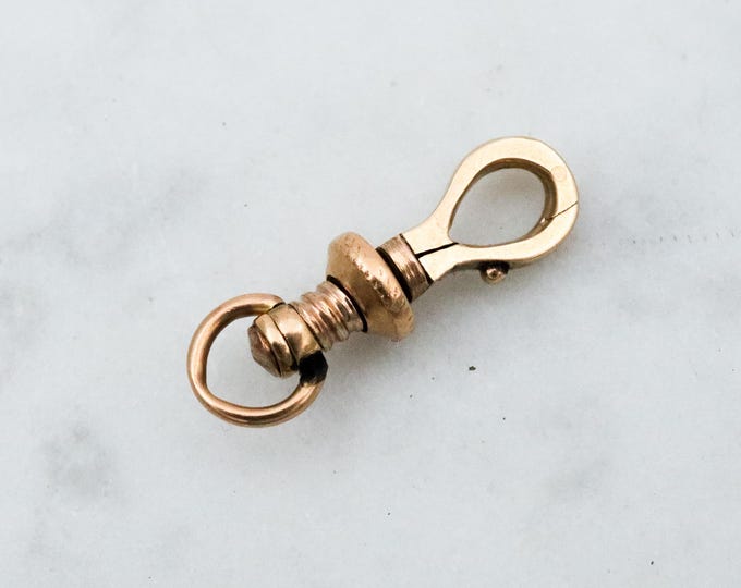 Rare Antique Victorian 14kk Gold Hinged Dog Clip Clasp - Etsy