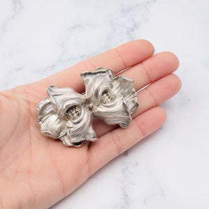Antique Art Nouveau William B Kerr Sterling Silver Poppy Two-part ...