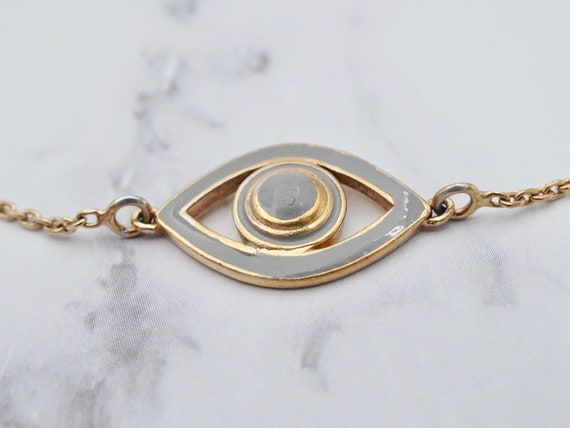 Vintage Netali Nissim gold plated sterling & enamel e… - Gem