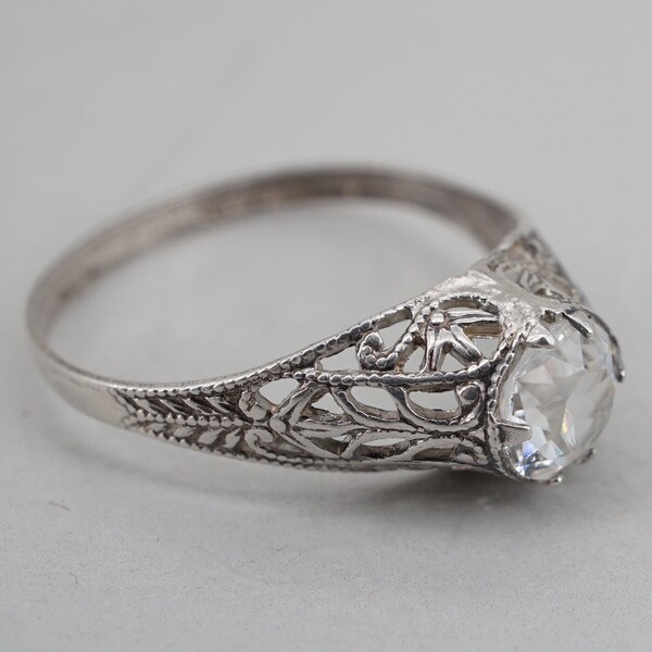 Antique Filigree Ring - Etsy