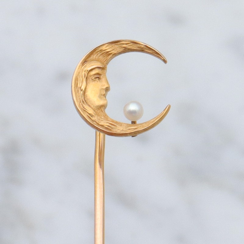 Gold Stick Pin - Etsy