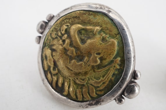 vintage lazaro diaz of soho sterling ancient greek co… - Gem