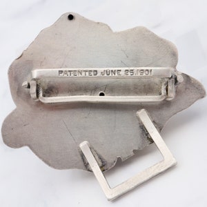Antique Art Nouveau William B Kerr Sterling Silver Poppy Two-part ...