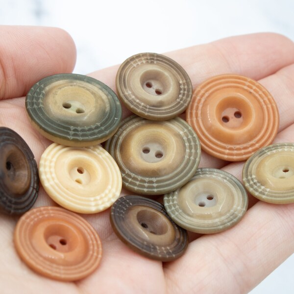 Taupe Buttons - Etsy