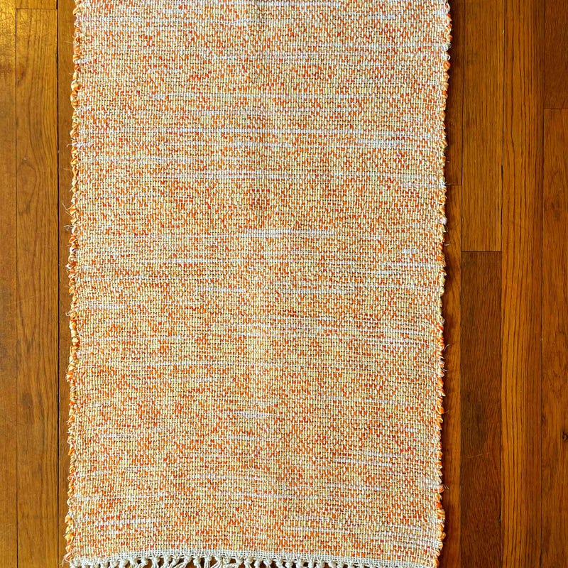 Rag Rug Runner - Etsy