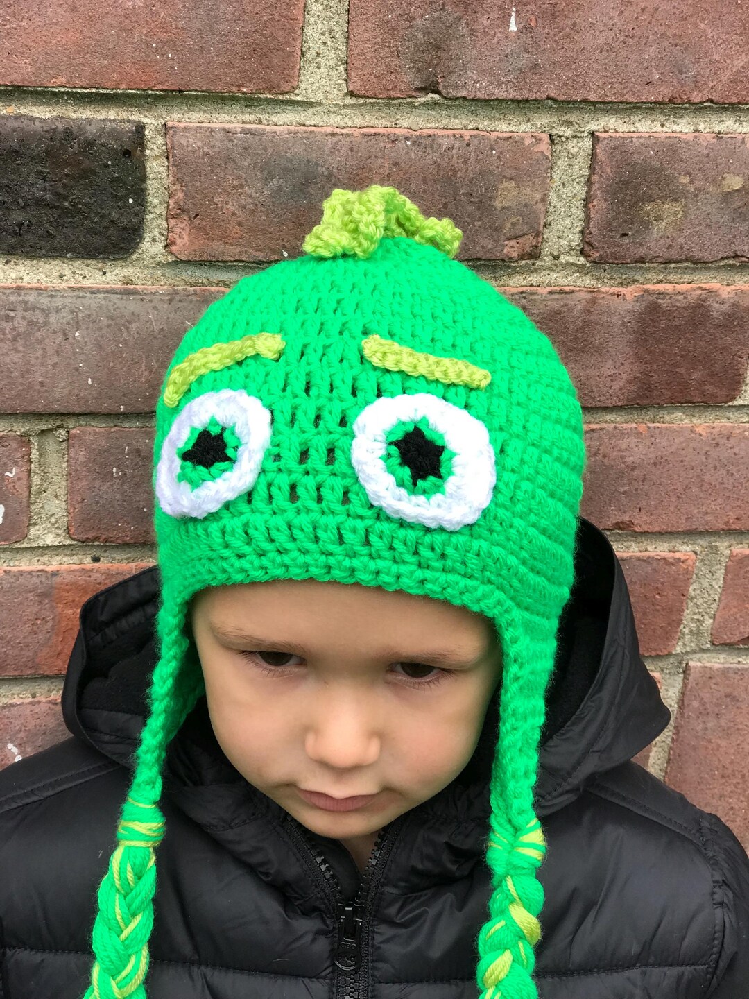 Ghecko Hat | PJ Masks Hat | Crocheted Ghecko Hat | Gecko Halloween ...
