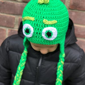 Ghecko Hat | PJ Masks Hat | Crocheted Ghecko Hat | Gecko Halloween ...