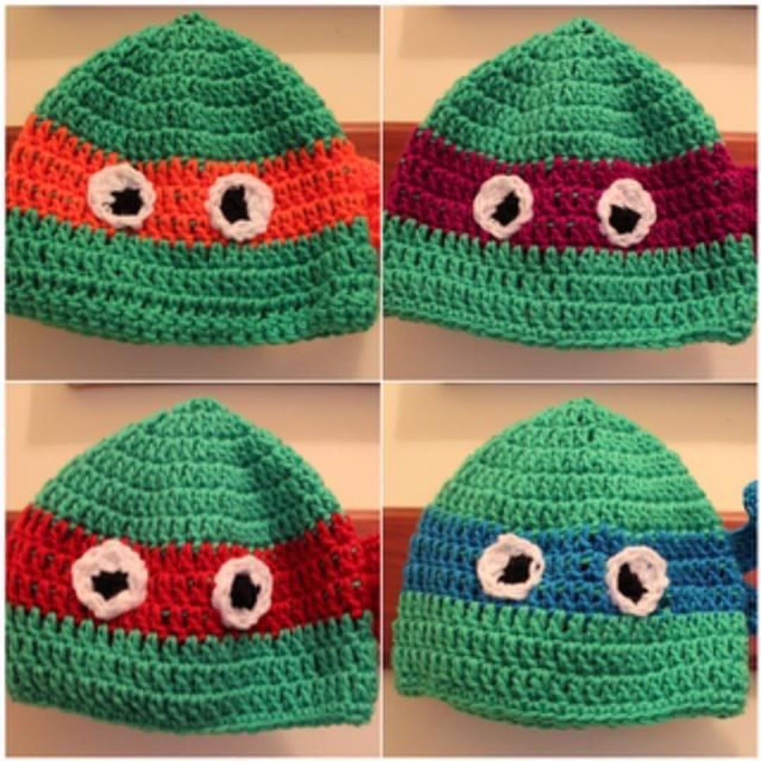 Teenage Mutant Ninja Turtle Hats |donatello Hat | Leonardo Hat ...