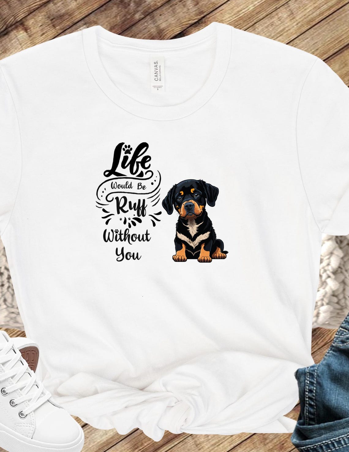 Life Would Be Ruff Without You Digital Image File - Etsy