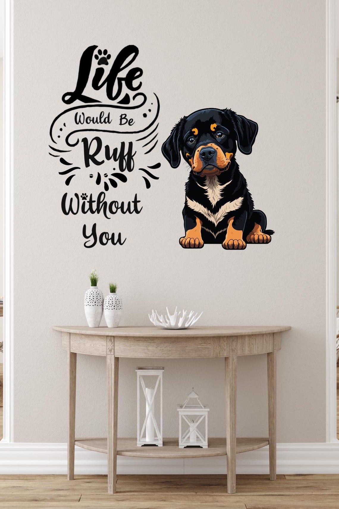 Life Would Be Ruff Without You Digital Image File - Etsy