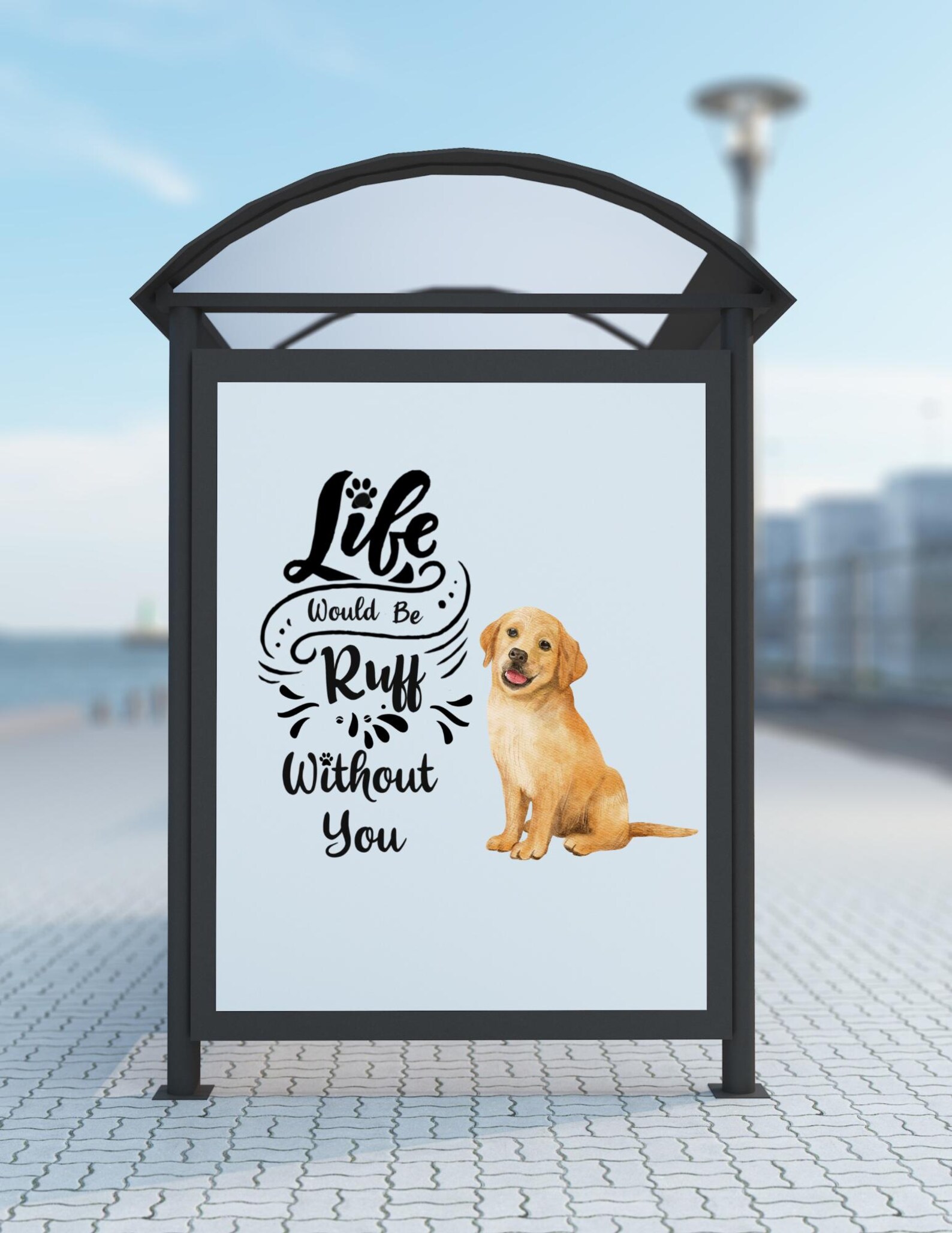Life Would Be Ruff Without You Digital Image File - Etsy