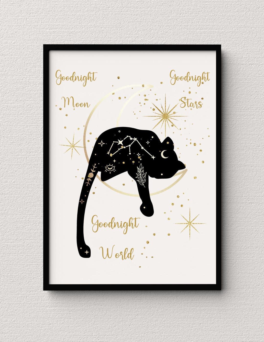 Goodnight Moon, Goodnight Stars, Goodnight World Digital Image and ...