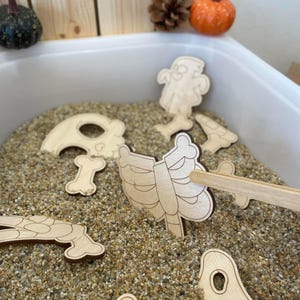 Flisat Insert for Trofast Bins Halloween Skeleton Puzzle for Sensory ...