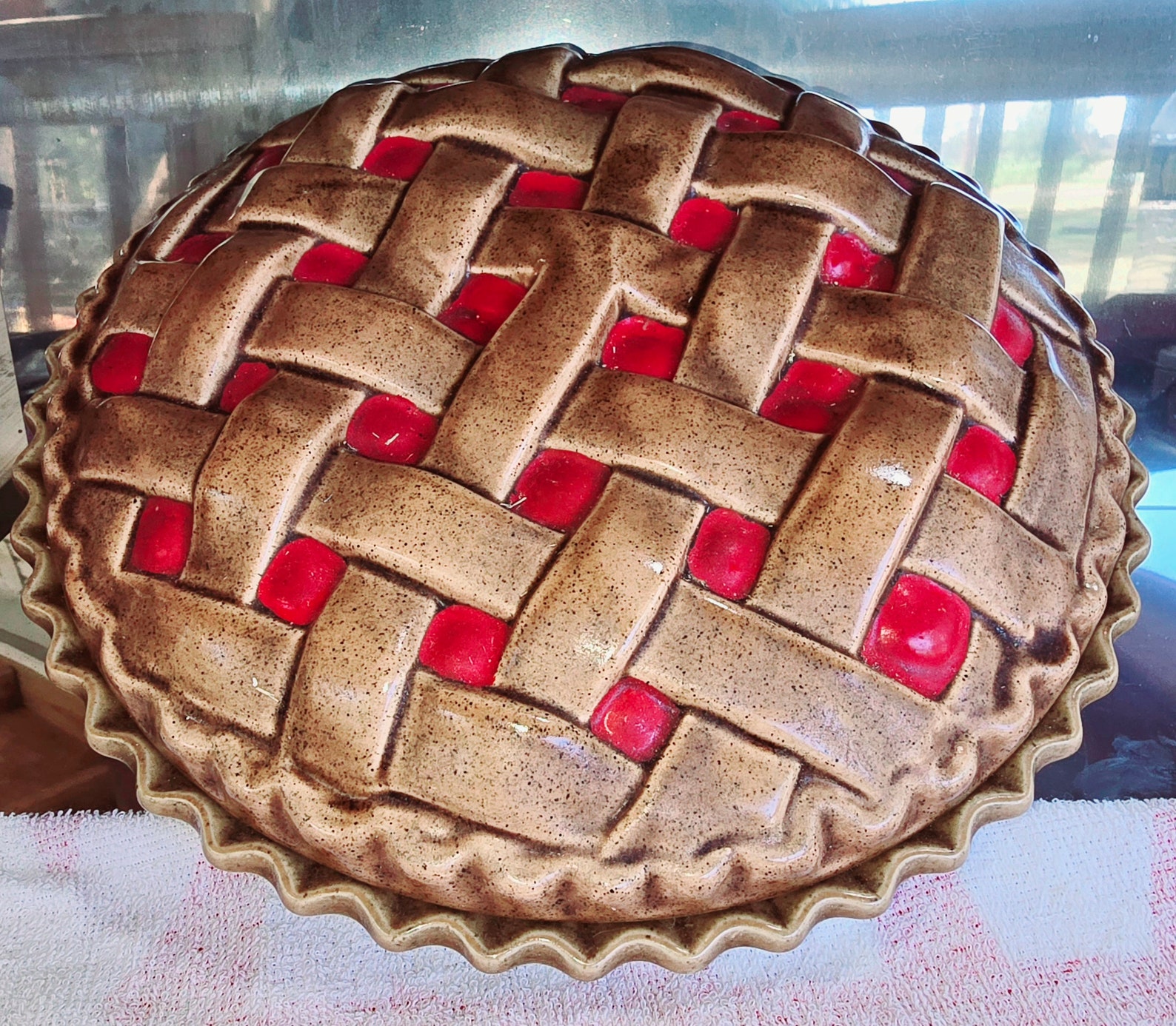 Beautiful Vintage Cherry Pie Plate! Made in Japan - Etsy
