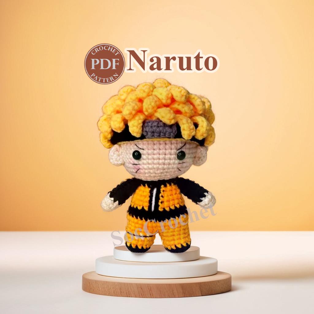 Crochet Naruto Pattern, Naruto Amigurumi, Naruto Crochet Doll, Toy ...