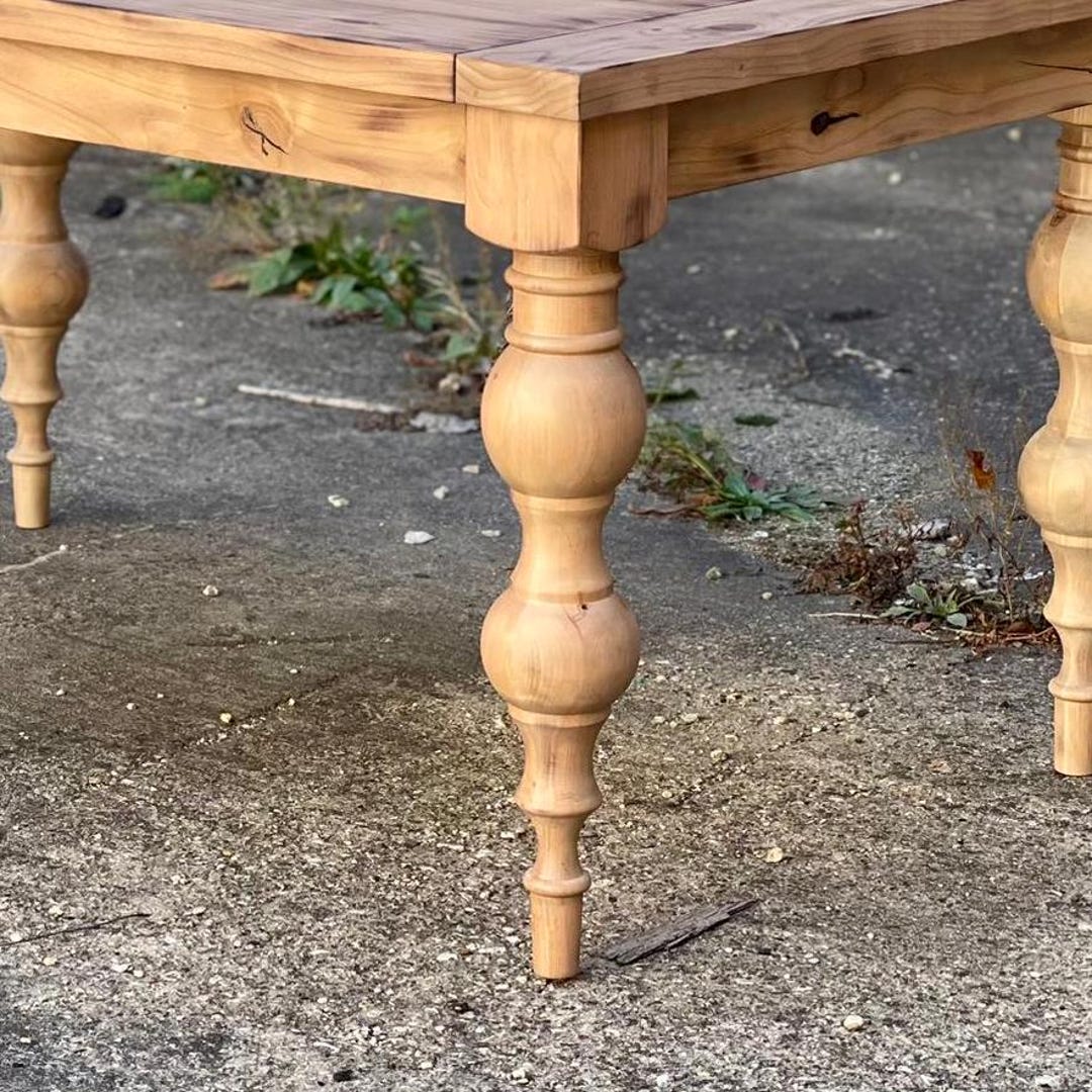 Turned Table Legs, Wooden Table Legs, Table Legs, Old Style Legs ...