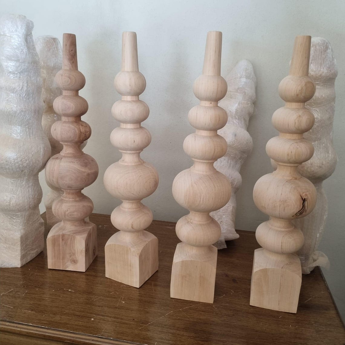 Turned Table Legs, Wooden Table Legs, Table Legs, Old Style Legs ...