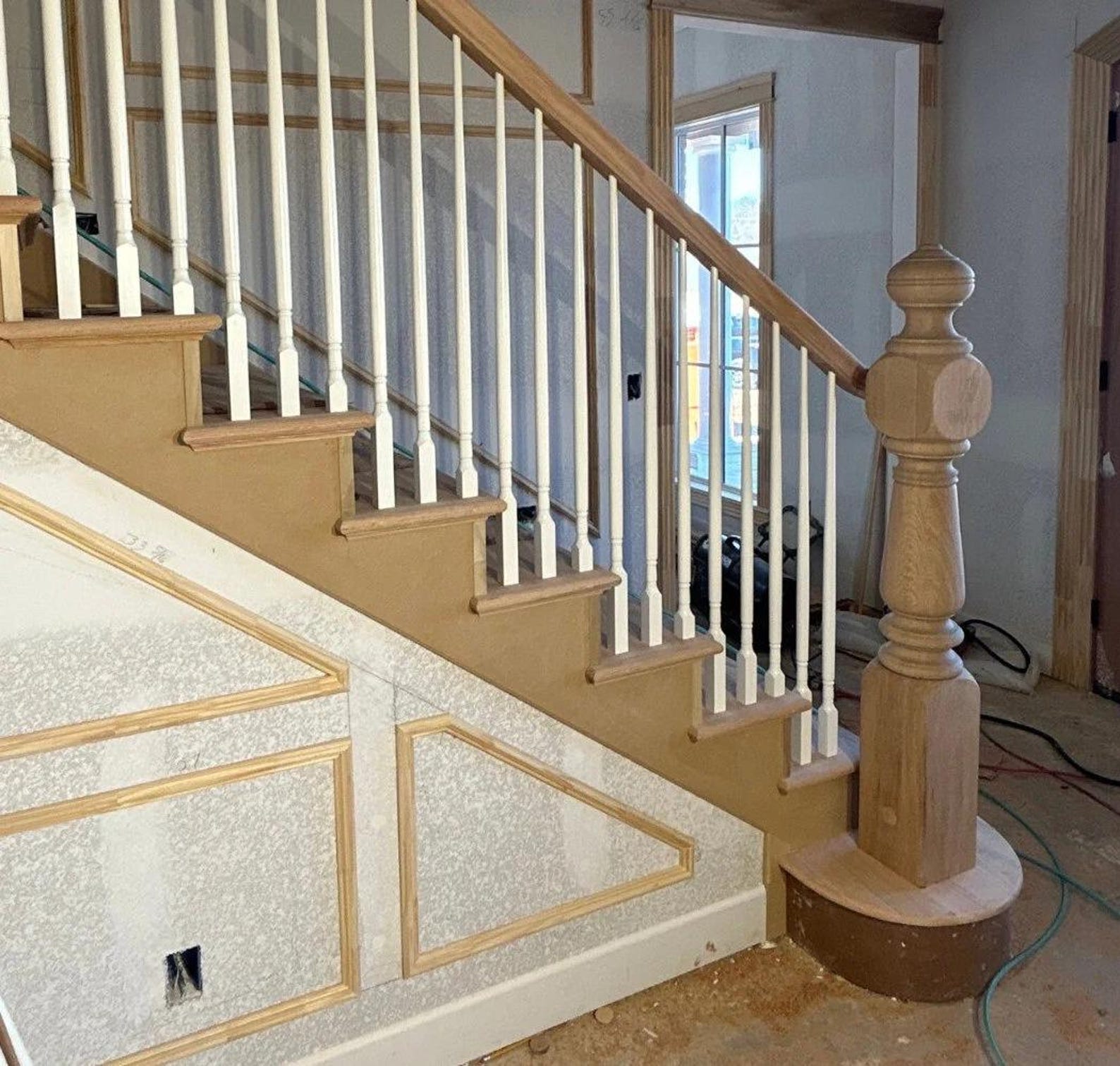 Wooden Newel Post, Newel Posts, Stair Newelpost, Stairs, Newel Cup ...