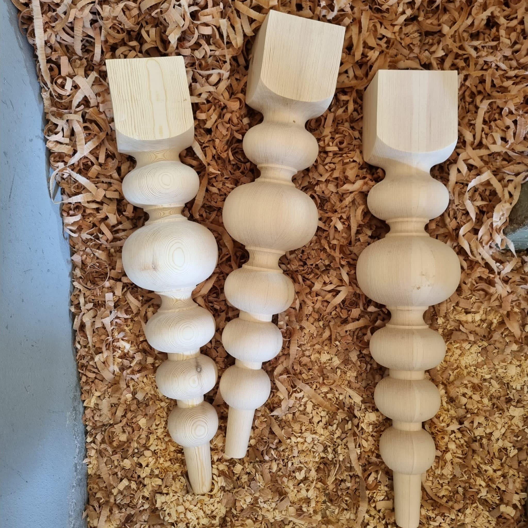 Turned Table Legs, Wooden Table Legs, Table Legs, Old Style Legs ...