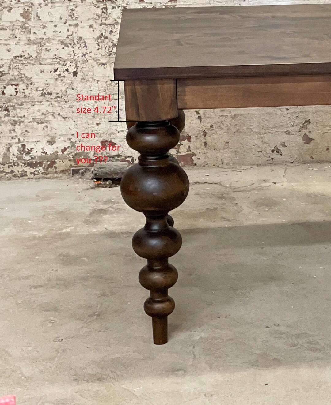 Turned Table Legs, Wooden Table Legs, Table Legs, Old Style Legs ...