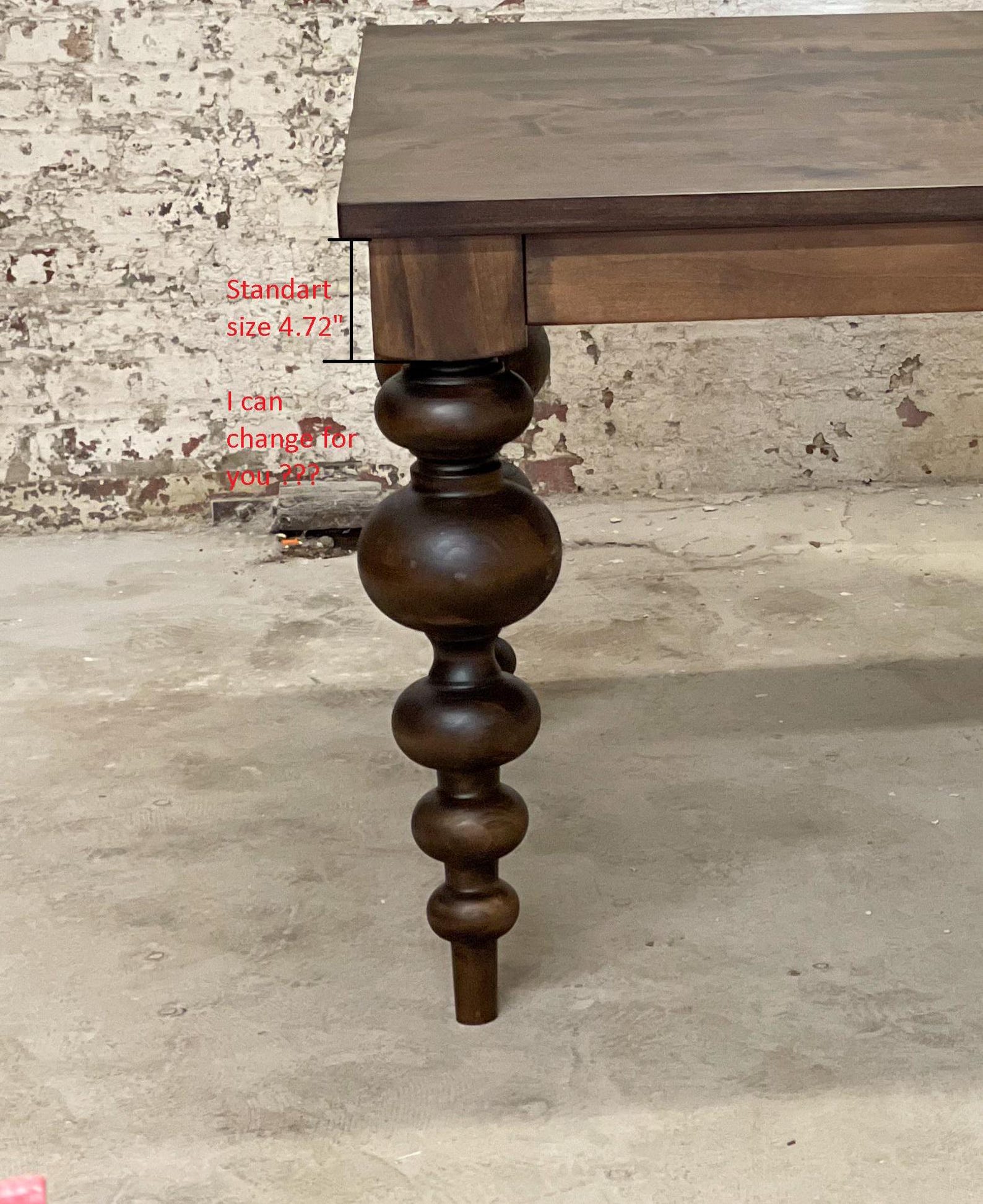 Turned Table Legs, Wooden Table Legs, Table Legs, Old Style Legs ...