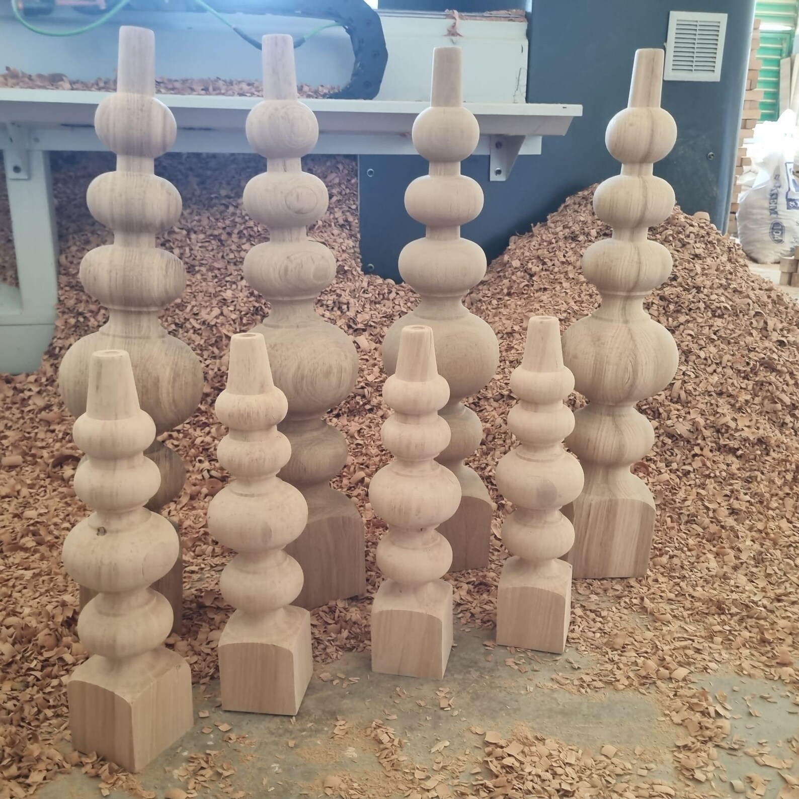 Turned Table Legs, Wooden Table Legs, Table Legs, Old Style Legs ...