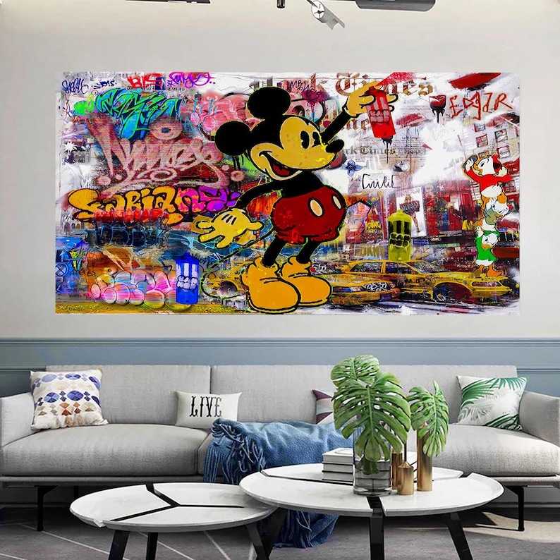Leinwand Pop Art