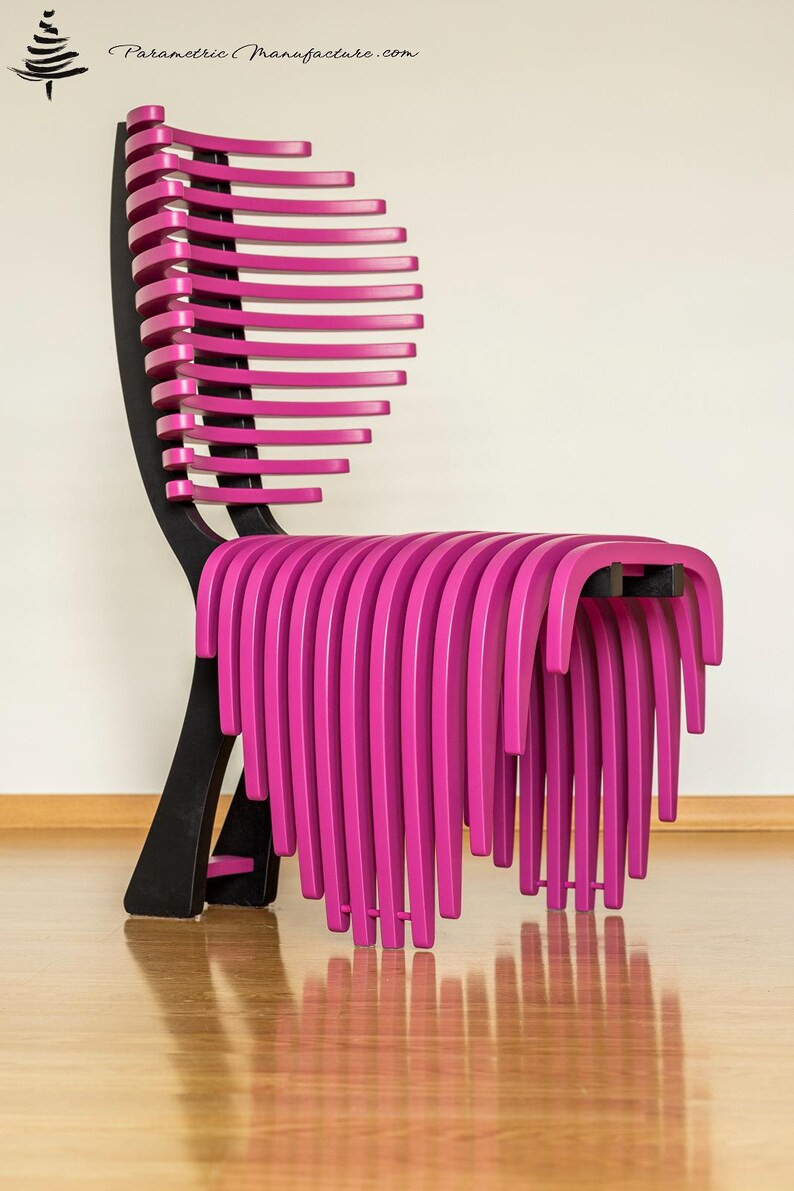 Parametric Chair PHYLLO Parametric Manufacture Unique Style Design by ...