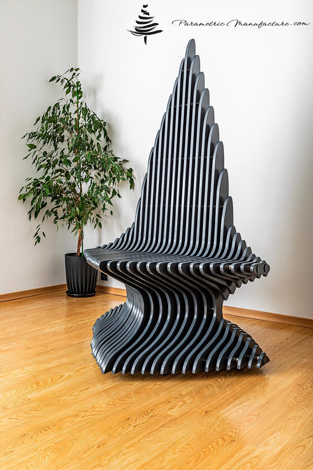 Parametric Armchair Throne AURUS Parametric Manufacture Unique Style ...